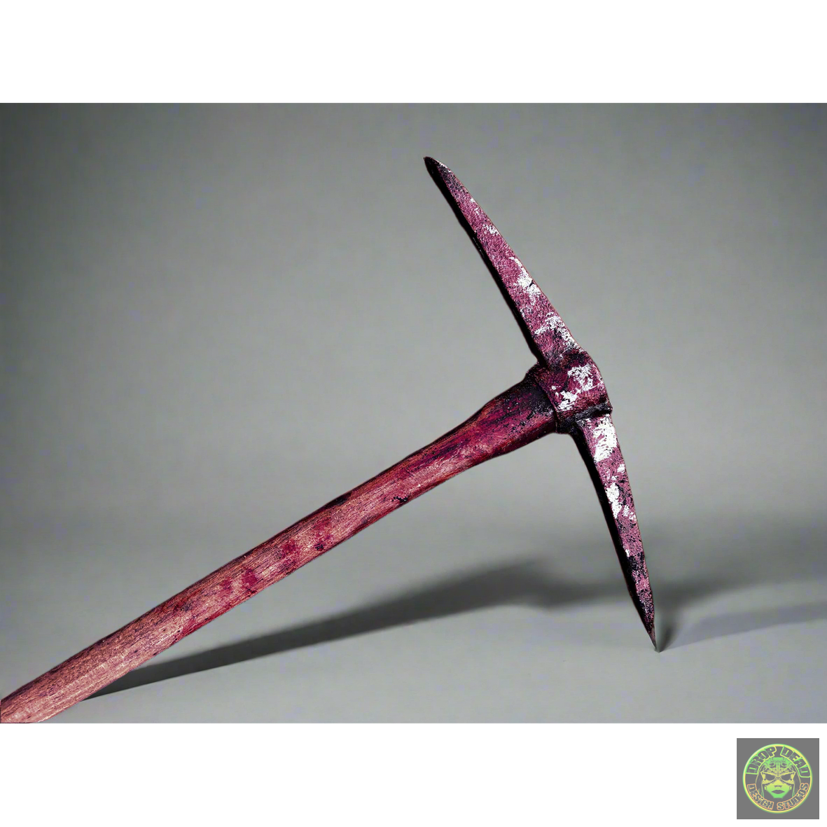 Giant Pickaxe Prop – Drop Dead Design Studios