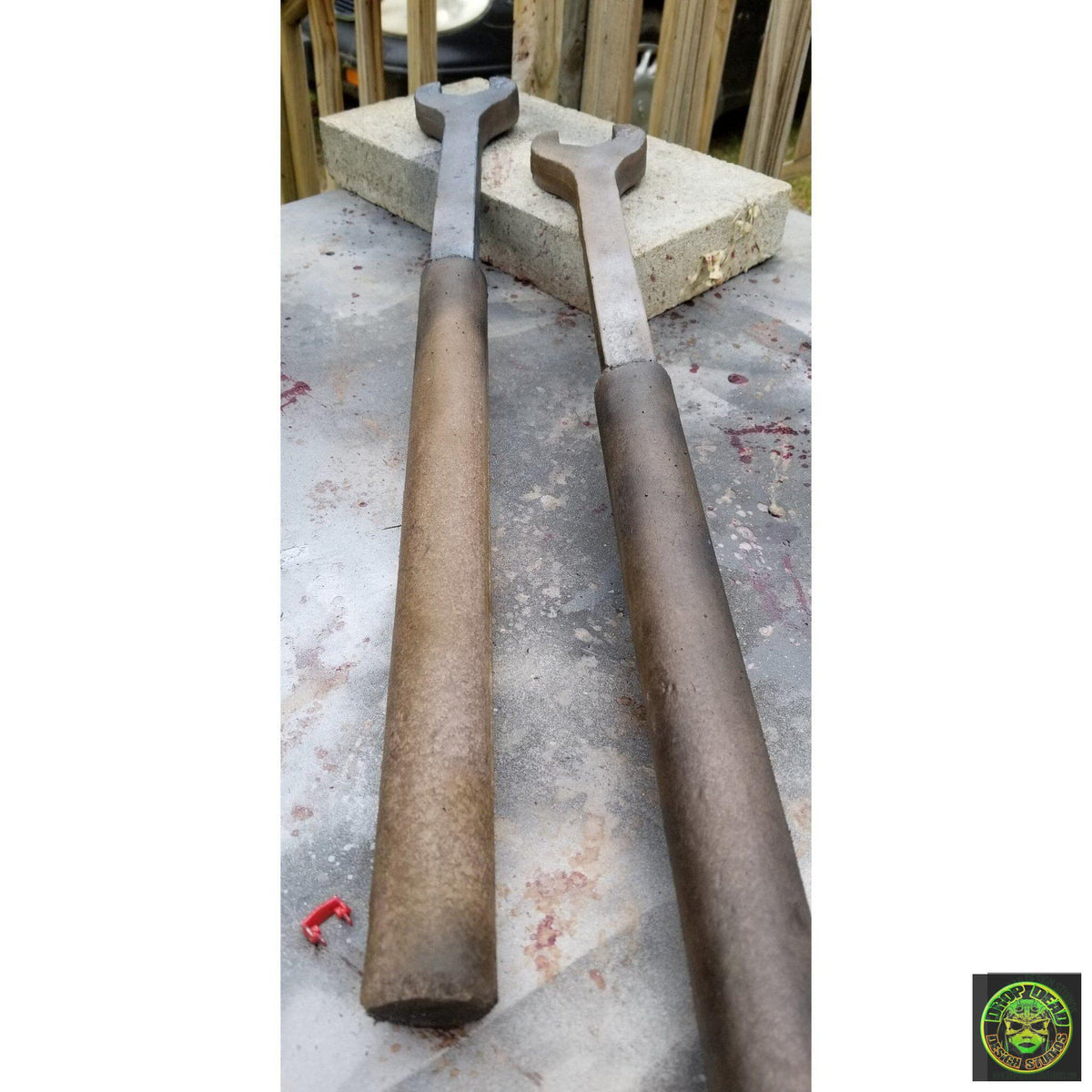 Realistic Large Railroad Wrench Prop Drop Dead Design Studios